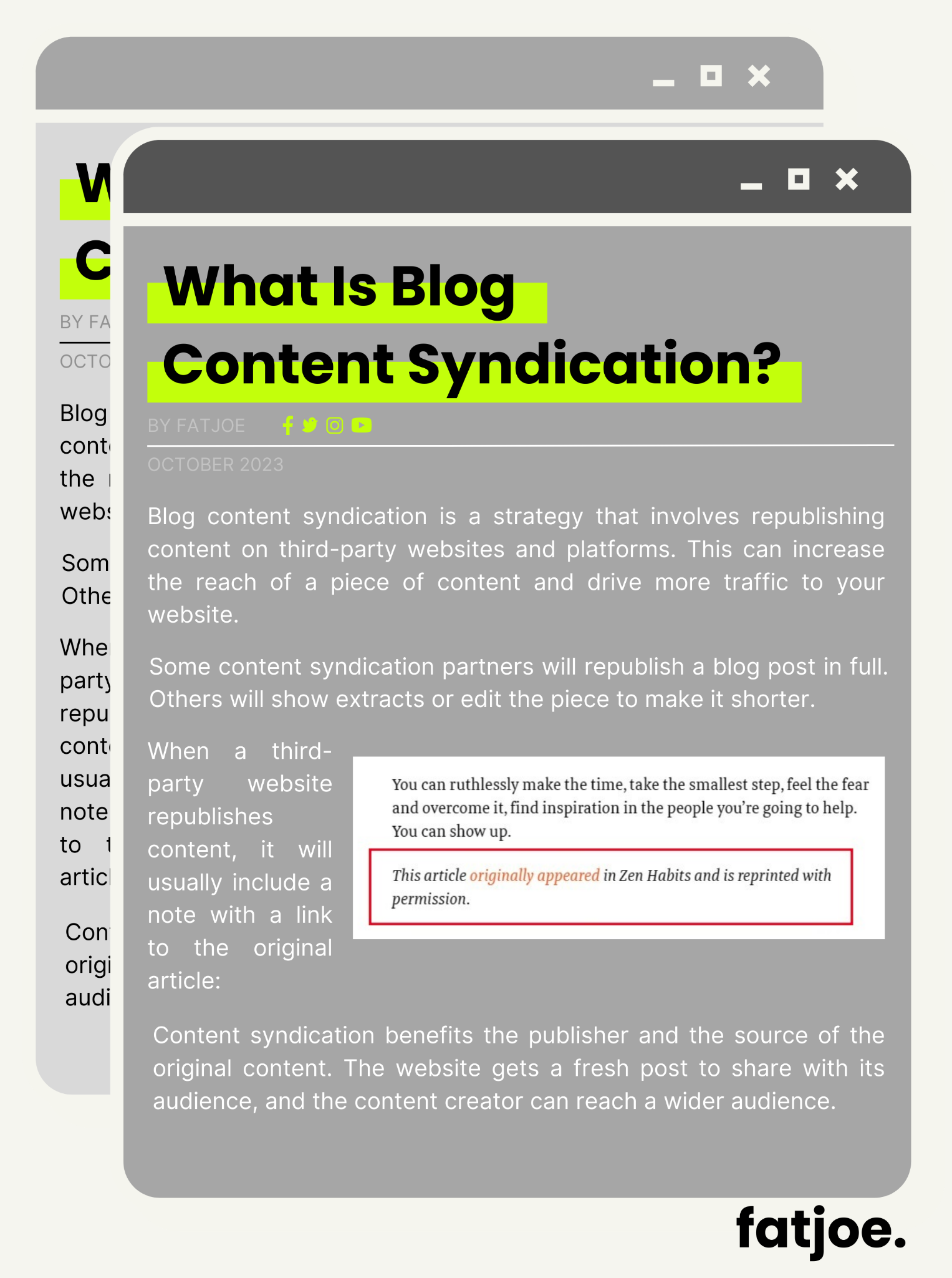 What Is Blog Content Syndication? Boost Client Wins With This Tactic ...