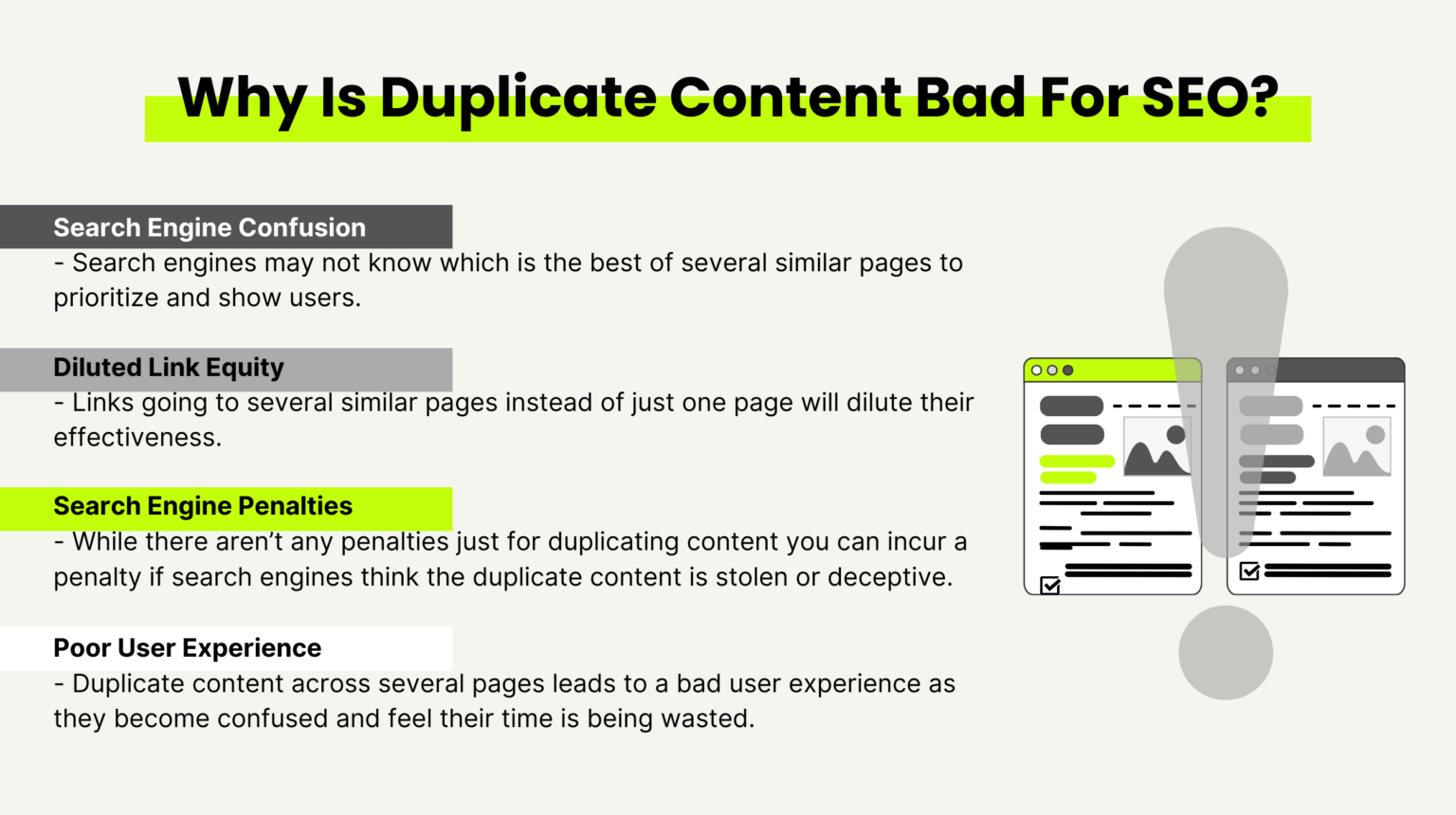 Duplicate Content: Why It's Bad For SEO And How to Avoid It - fatjoe.